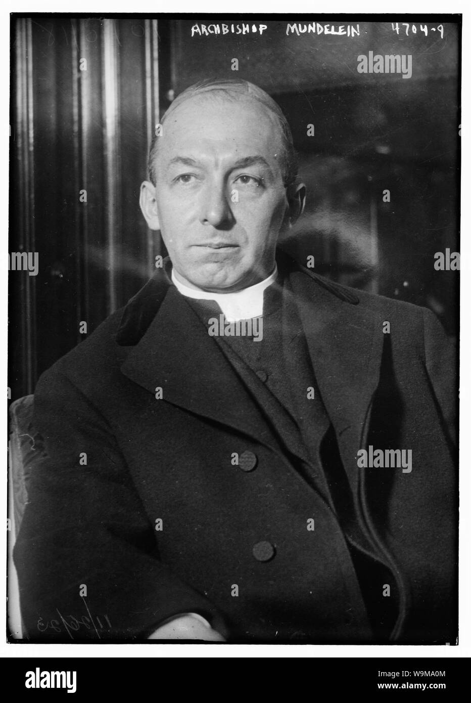 Archbishop mundelein hi-res stock photography and images - Alamy