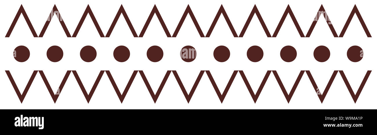 Border triangles hi-res stock photography and images - Alamy