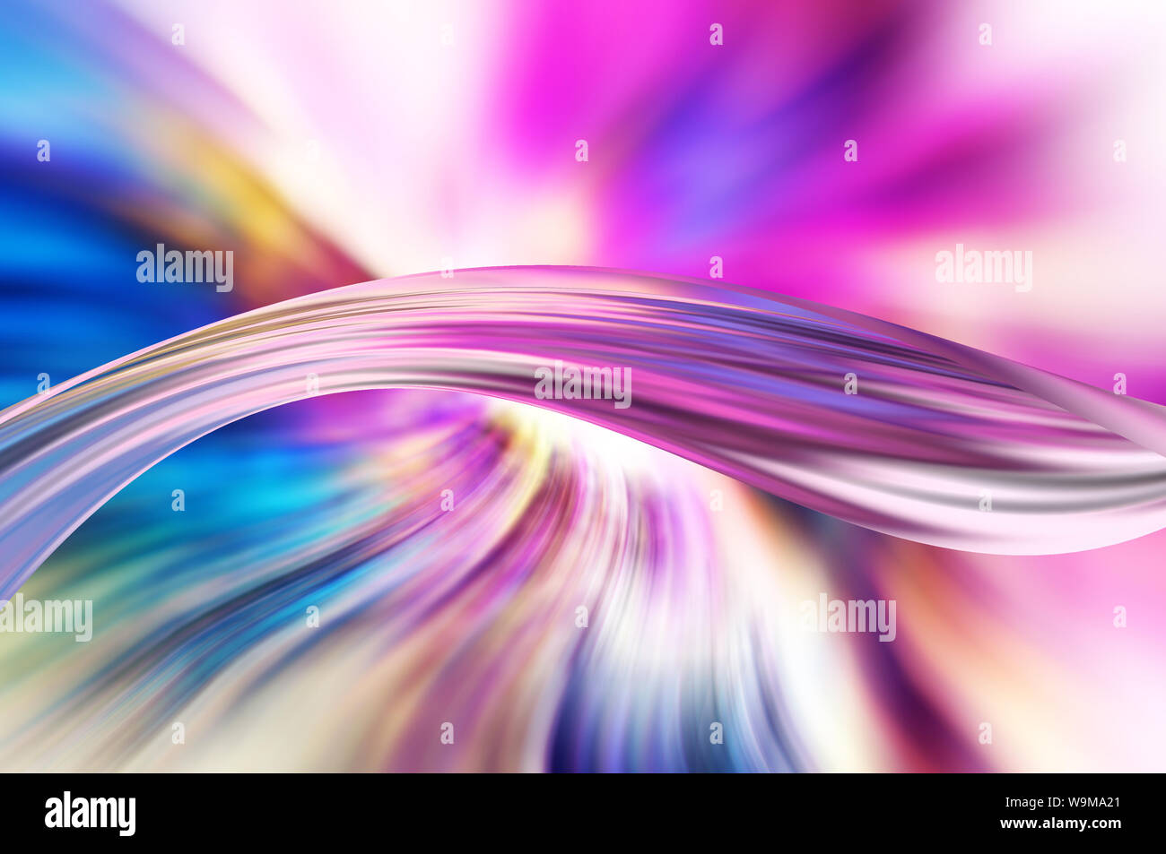Abstract colorful background with smooth lines Stock Photo - Alamy