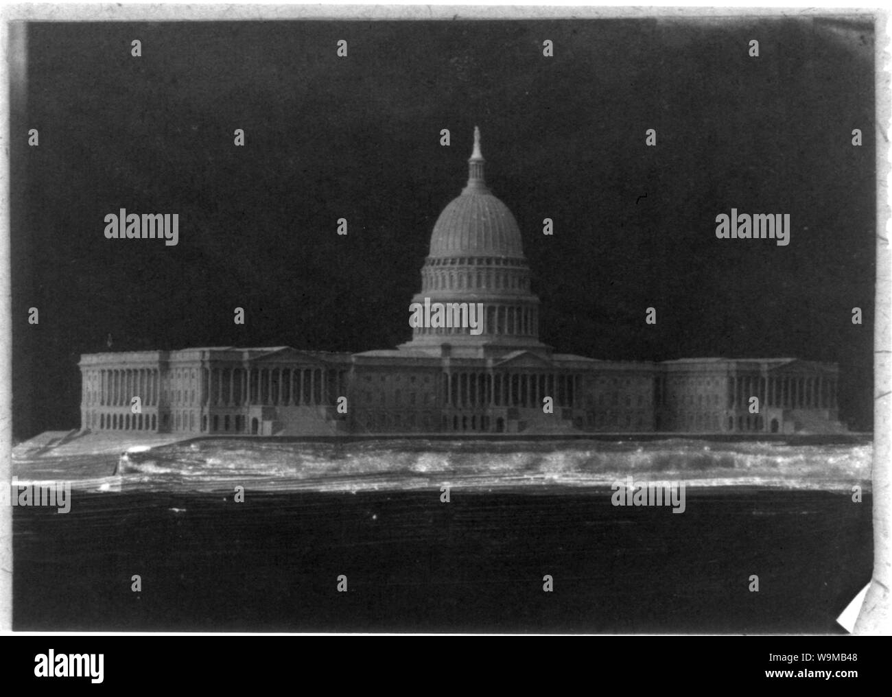 Architectural model of U.S. Capitol Stock Photo - Alamy