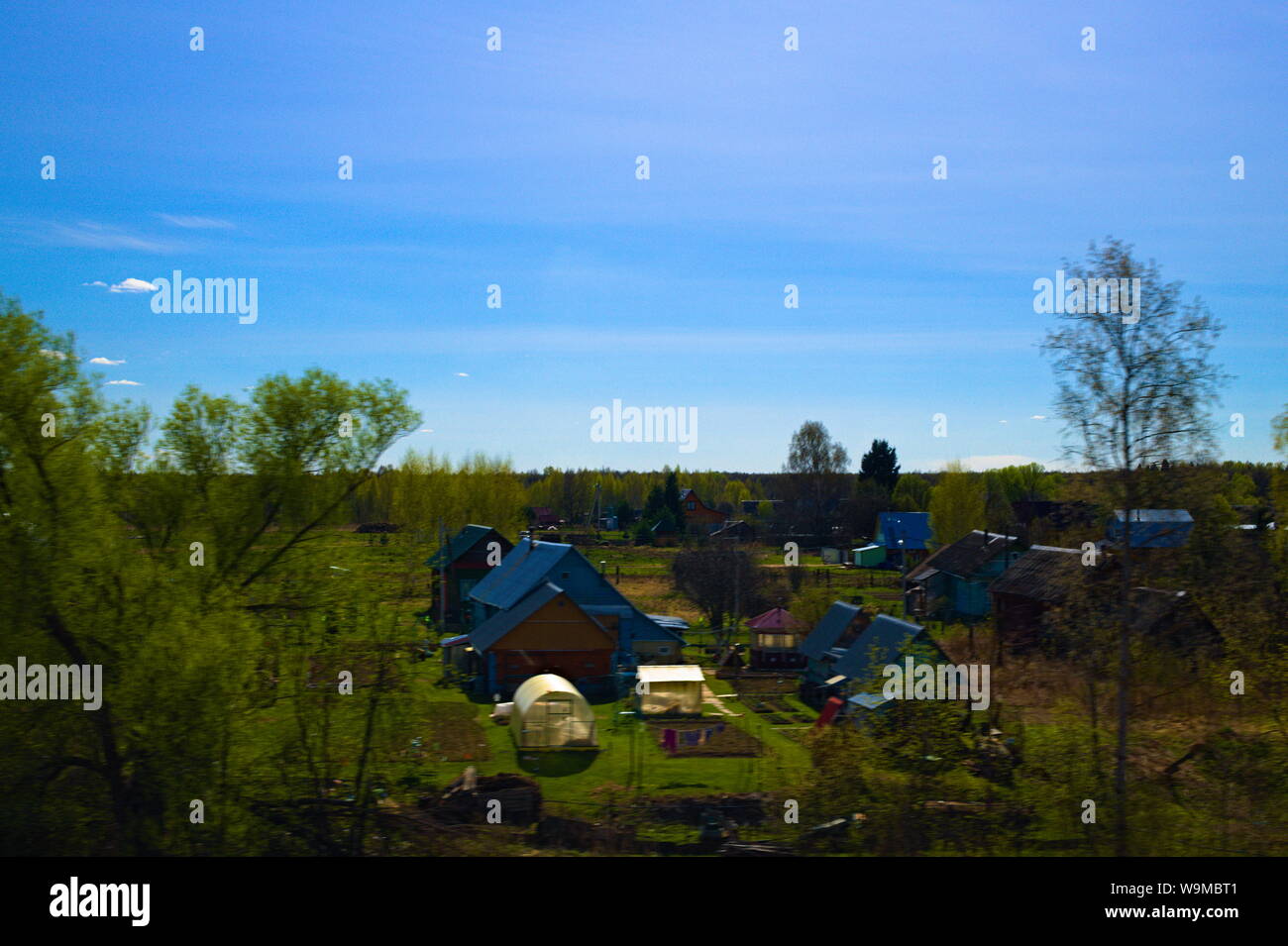 Russian country houses hi-res stock photography and images - Alamy
