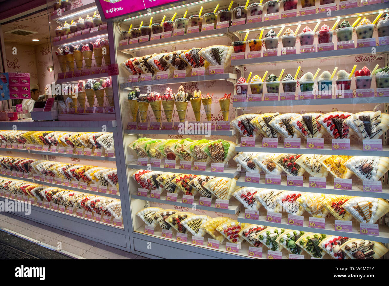 Japanese crepes hi-res stock photography and images - Alamy