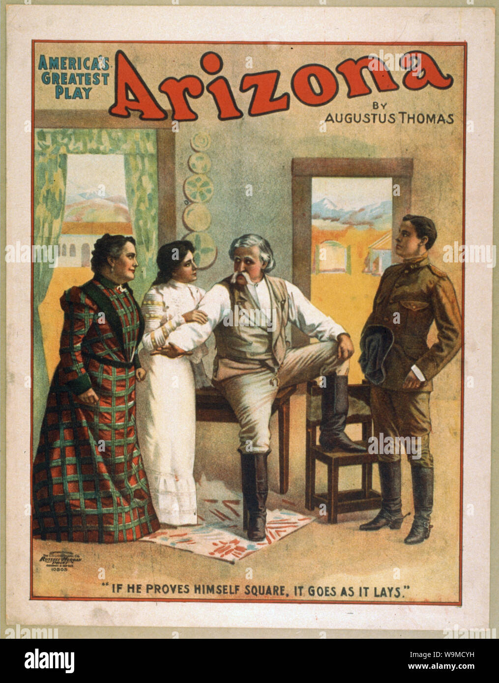 Arizona America's greatest play. Abstract: 1 print : color lithograph ...