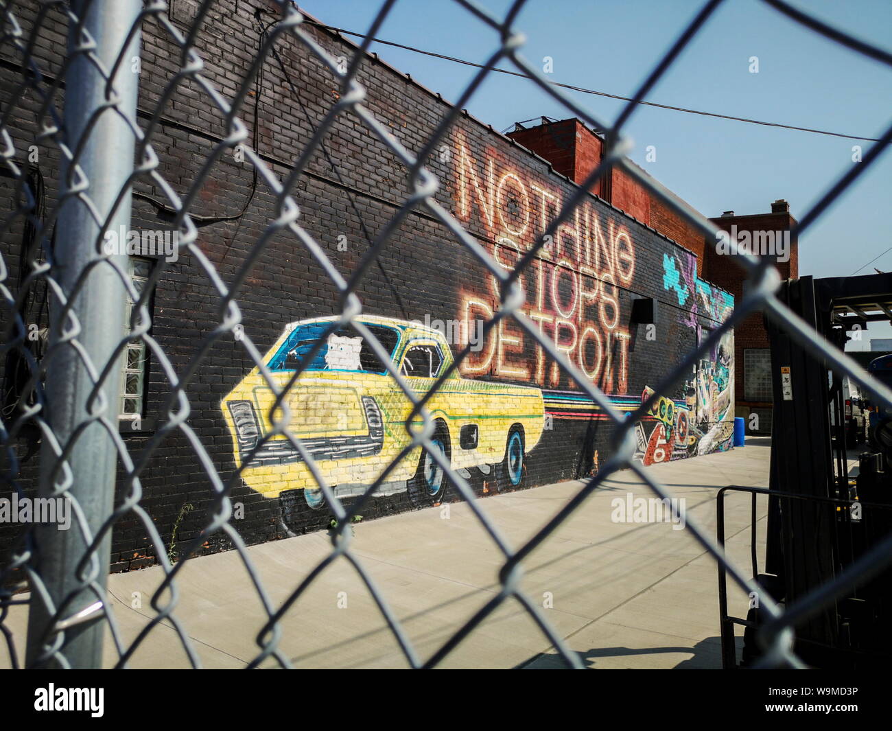 STREET ART IN DETROIT Stock Photo - Alamy