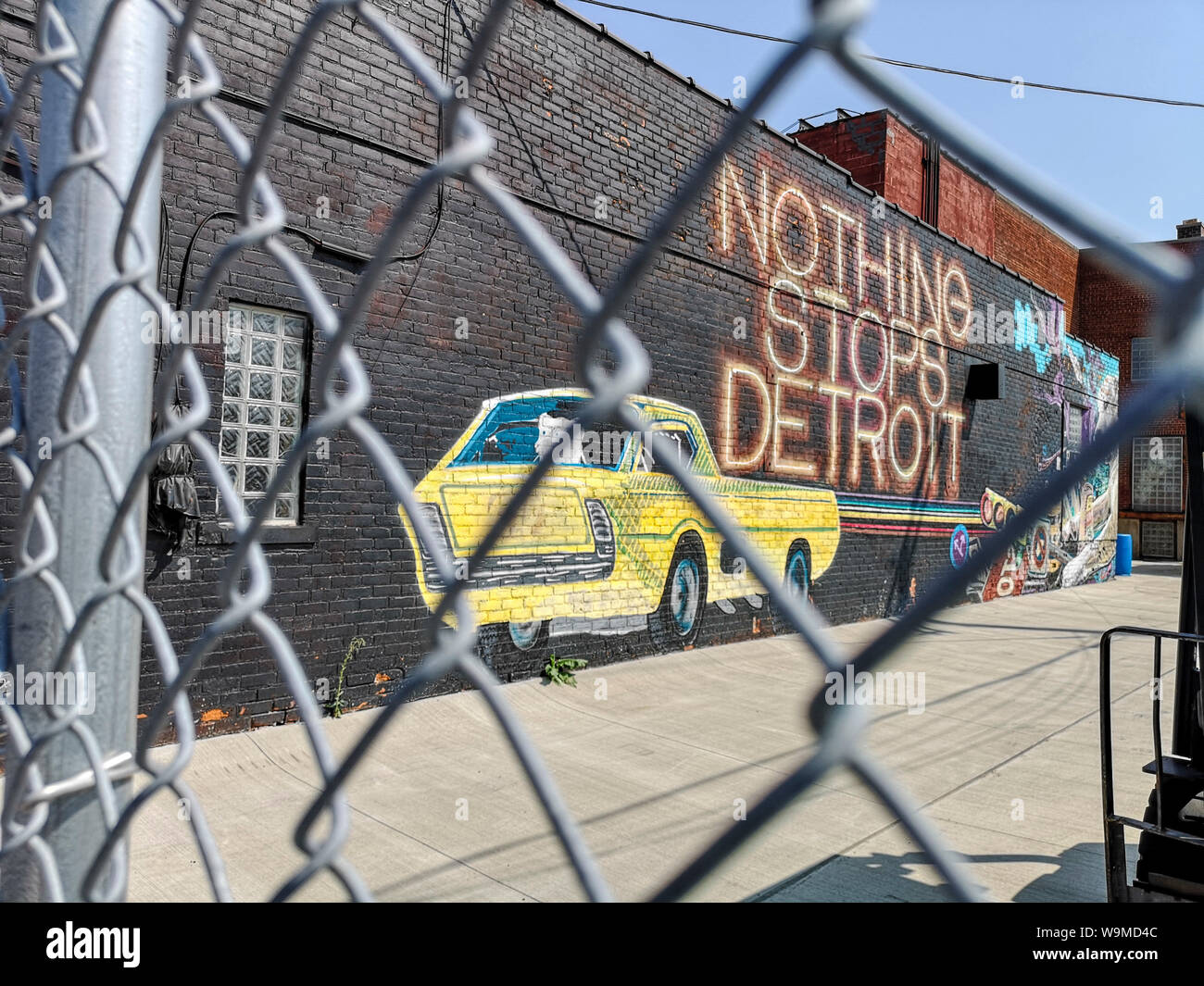 STREET ART IN DETROIT Stock Photo - Alamy