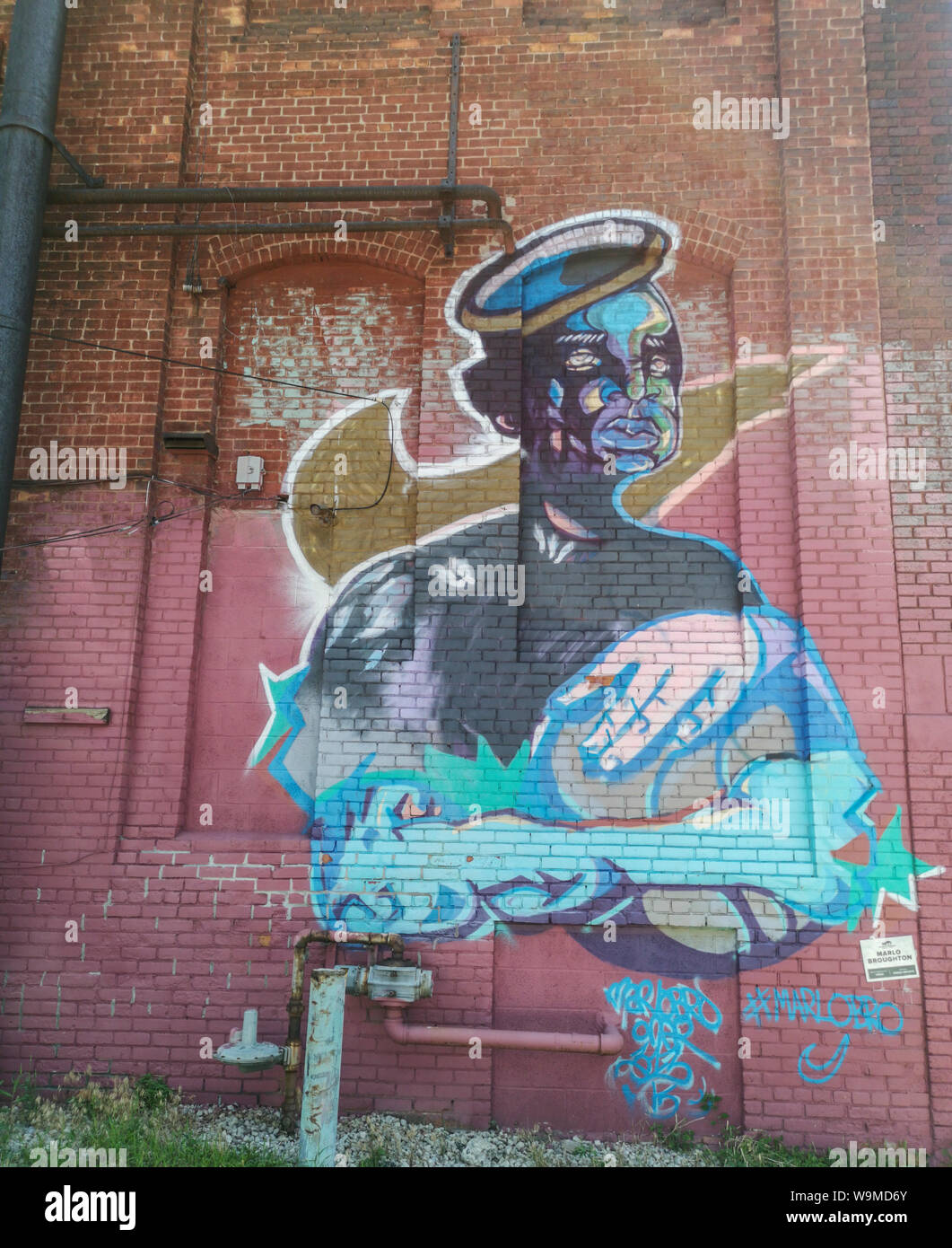 Detroit michigan street artist hi-res stock photography and images - Alamy