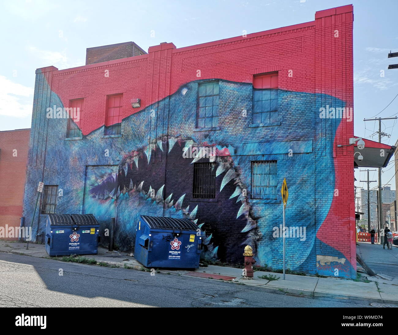 STREET ART IN DETROIT Stock Photo - Alamy