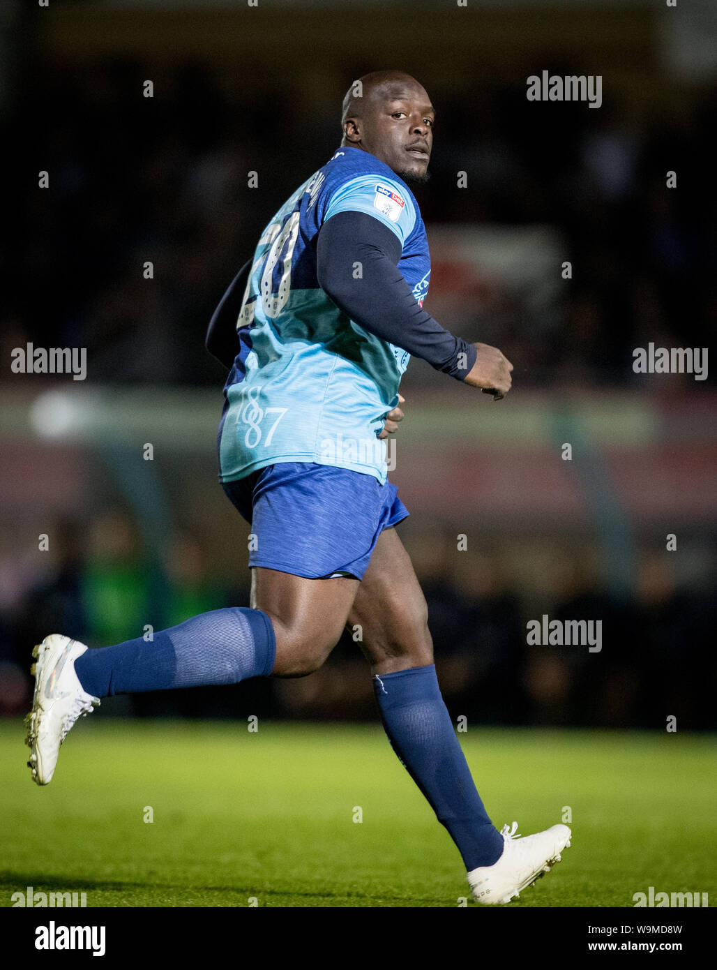 Adebayo Akinfenwa of Wycombe Wanderers during the Carabao Cup 1st round ...