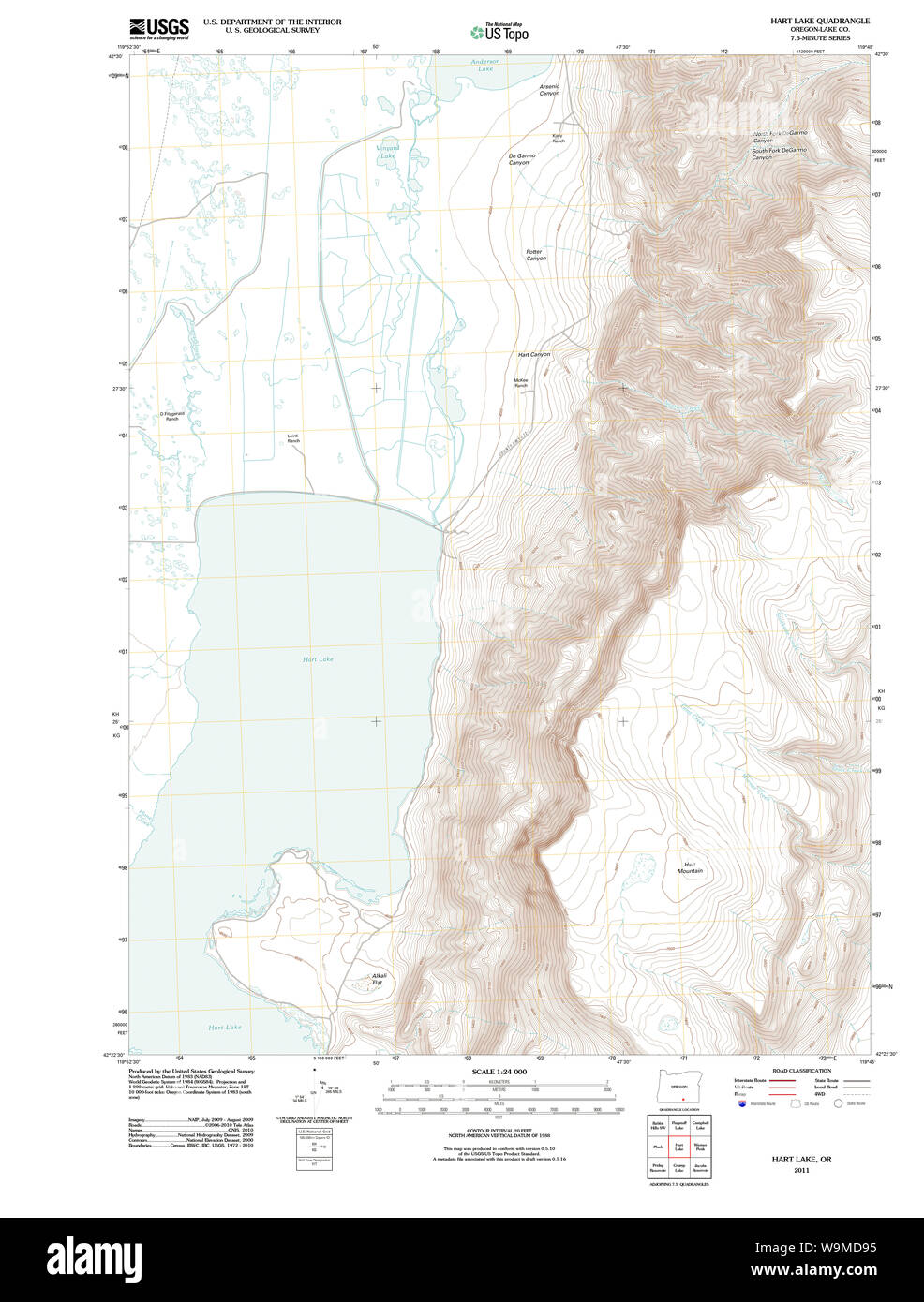 Map of hart hi-res stock photography and images - Alamy