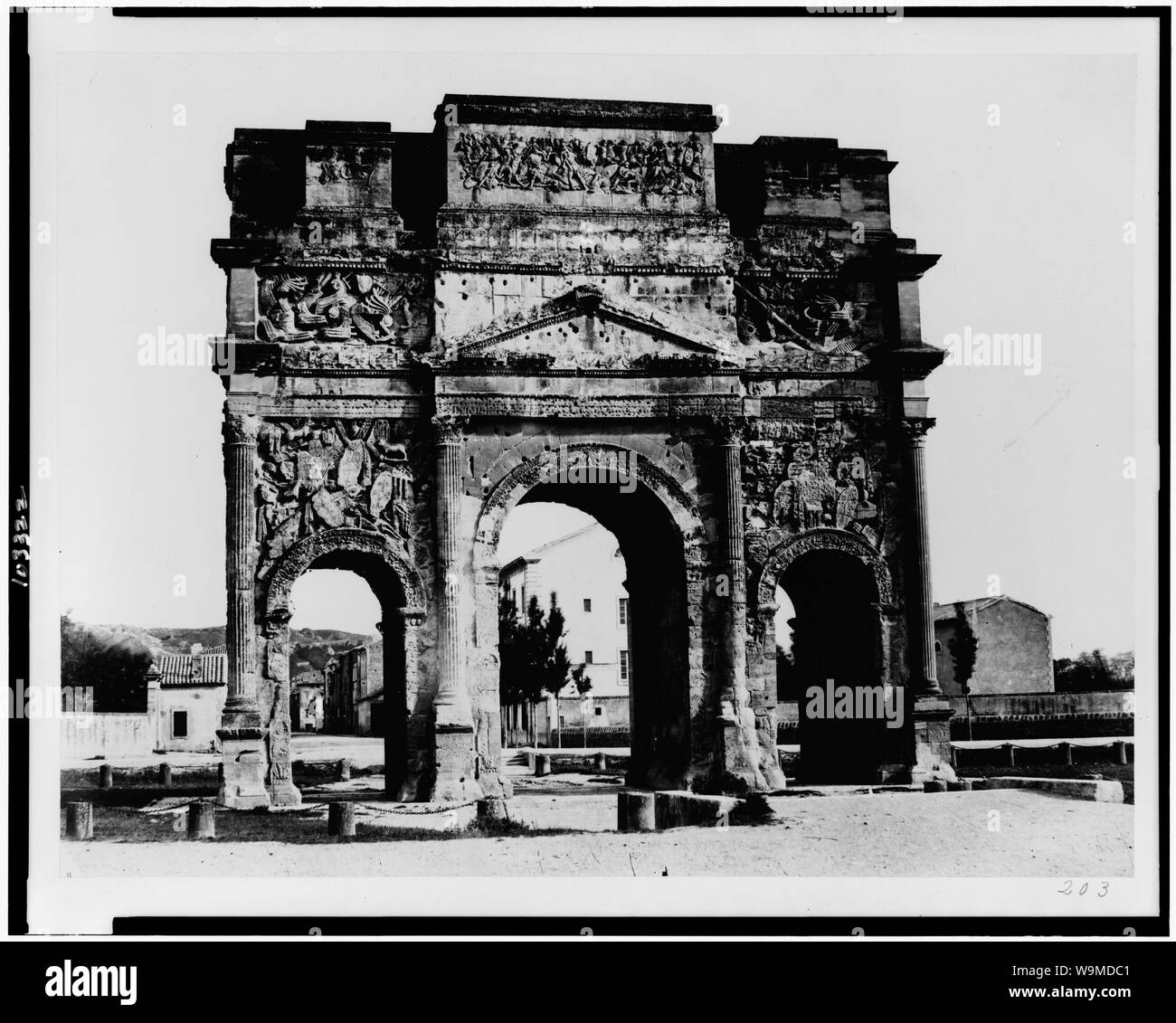 Ancient roman structure Black and White Stock Photos & Images - Alamy