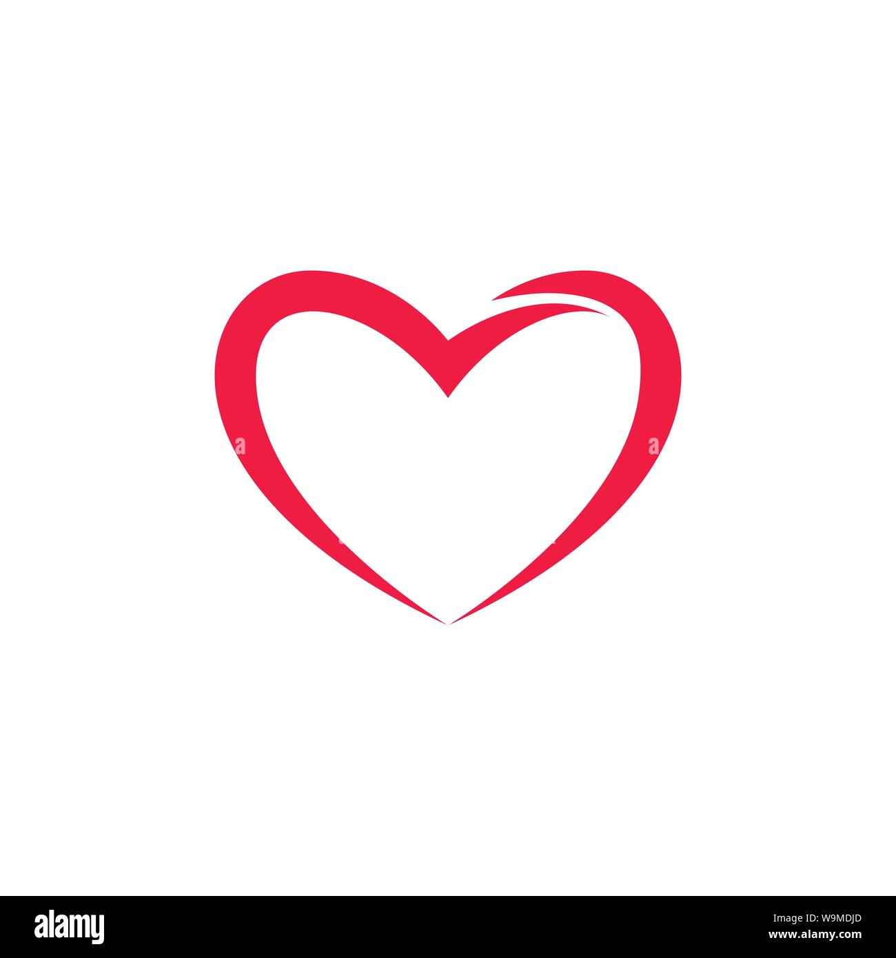 heart icon Logo element illustration Stock Vector Image & Art - Alamy