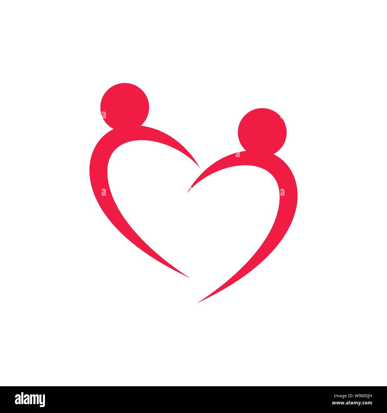heart icon Logo element illustration Stock Vector Image & Art - Alamy