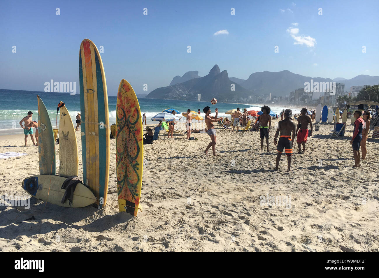 BEACH IN RIO Stock Photo - Alamy