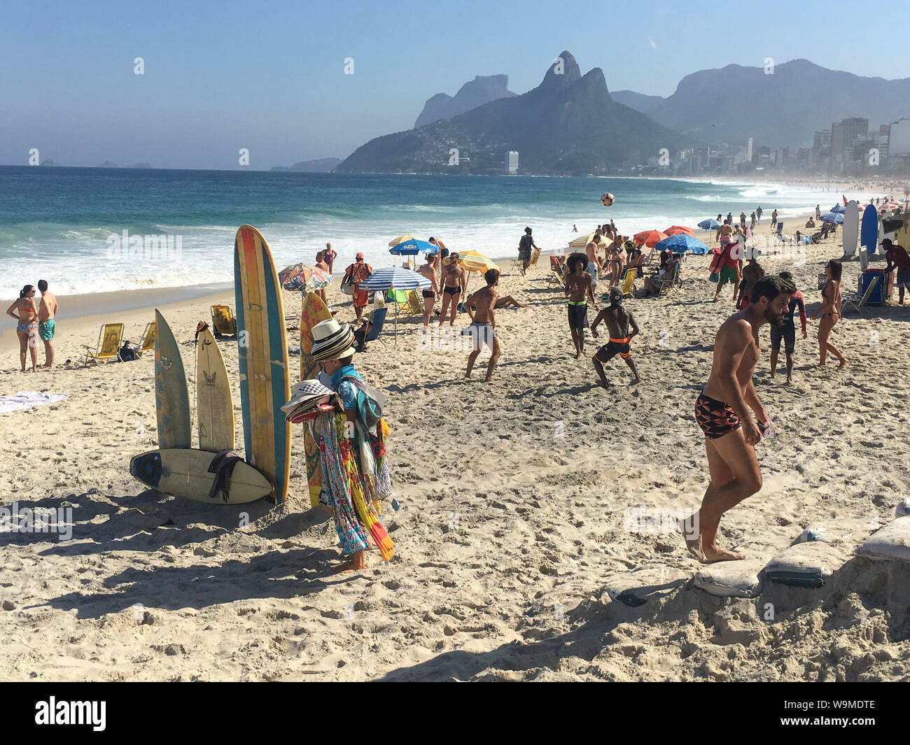 BEACH IN RIO Stock Photo - Alamy