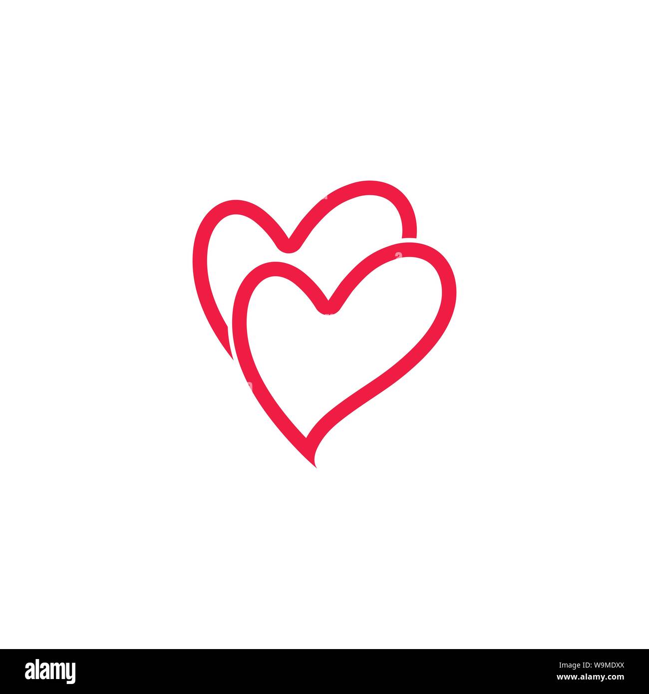 heart icon Logo element illustration Stock Vector Image & Art - Alamy