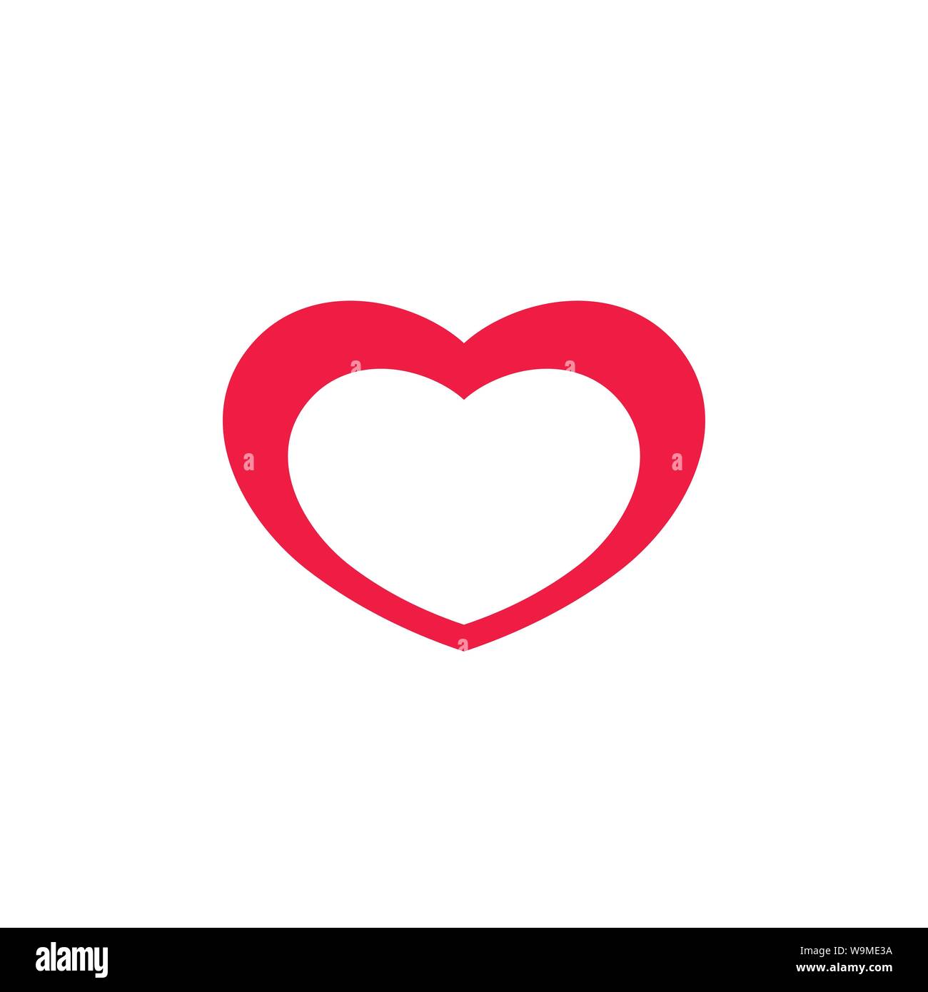 heart icon Logo element illustration Stock Vector Image & Art - Alamy