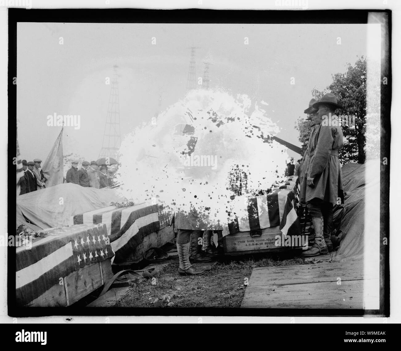 Commemoration ceremony arlington national Black and White Stock Photos ...