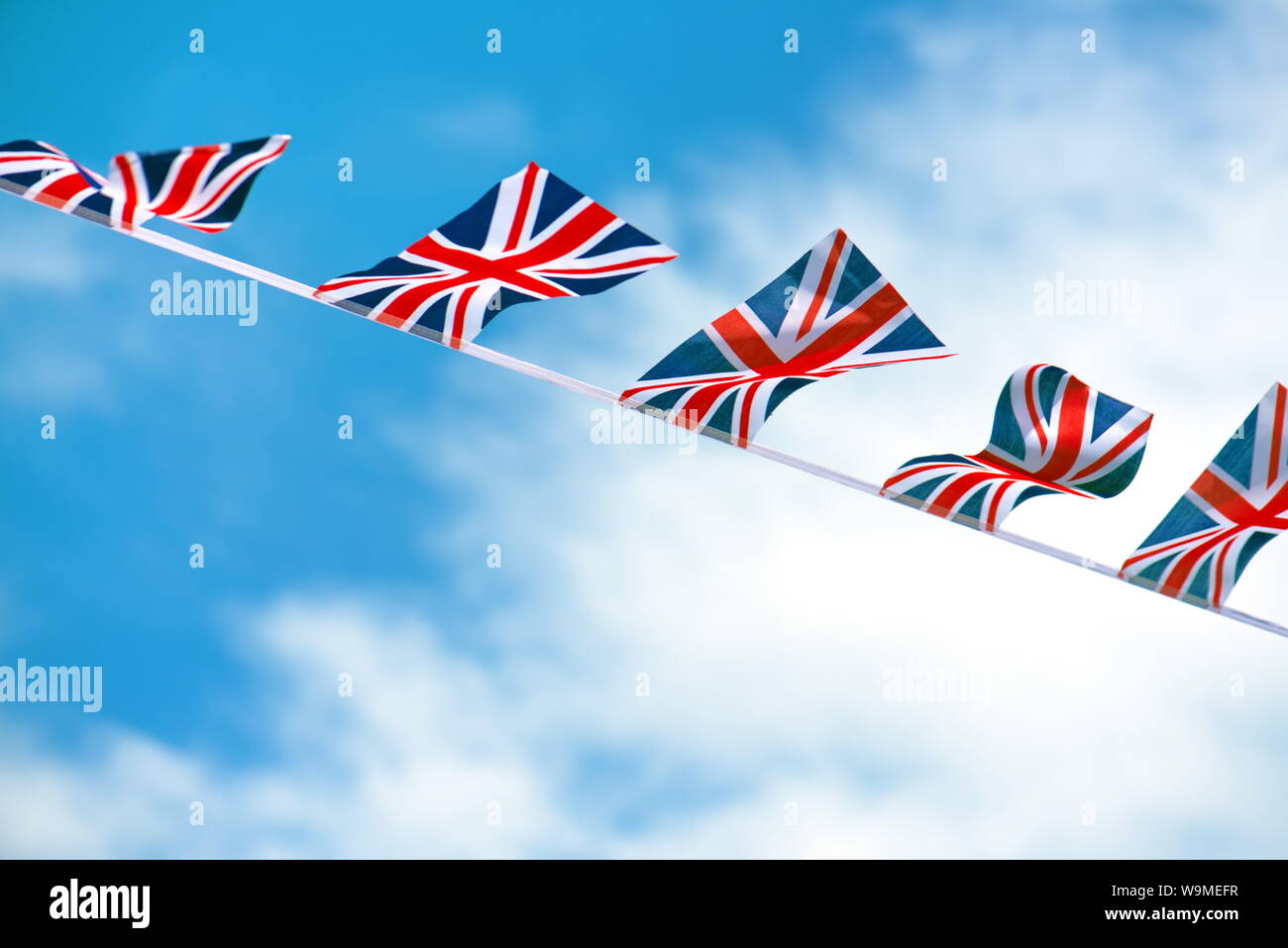many british flag of great britain Stock Photo - Alamy