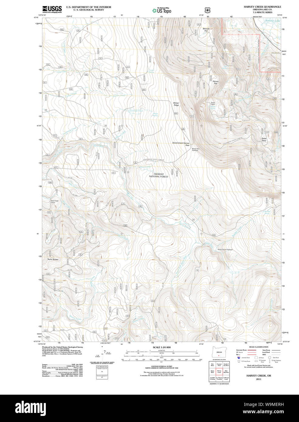 Map of harvey hi-res stock photography and images - Alamy