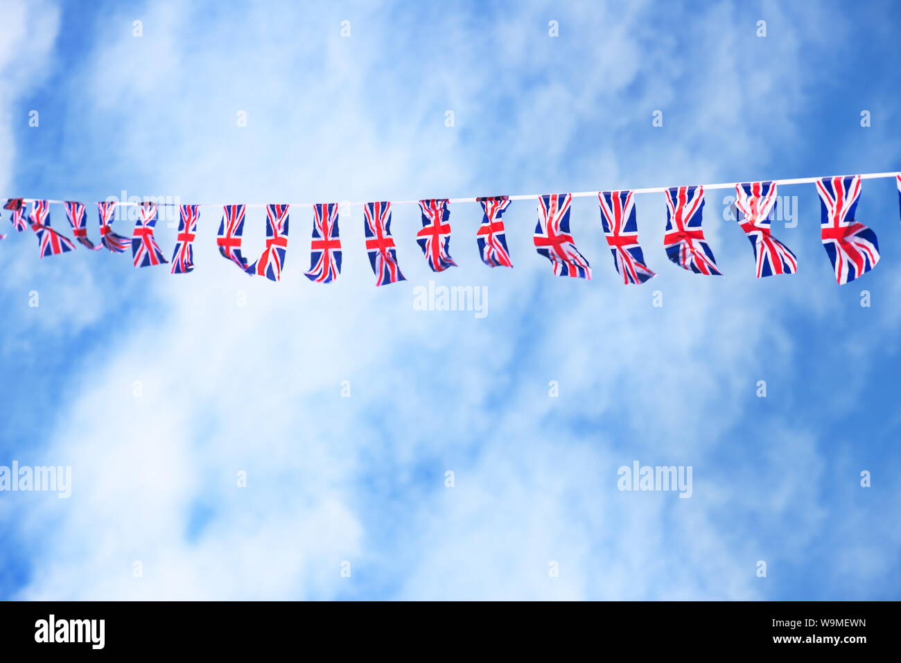 many british flag of great britain Stock Photo - Alamy