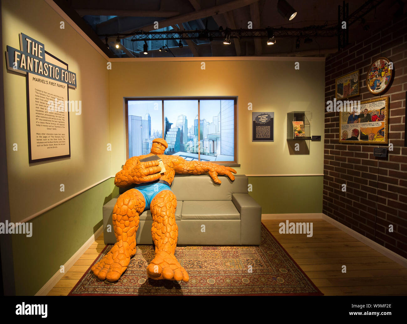 MARVEL: UNIVERSE OF SUPERHEROES, MUSEUM OF POP CULTURE,SEATTLE Stock ...