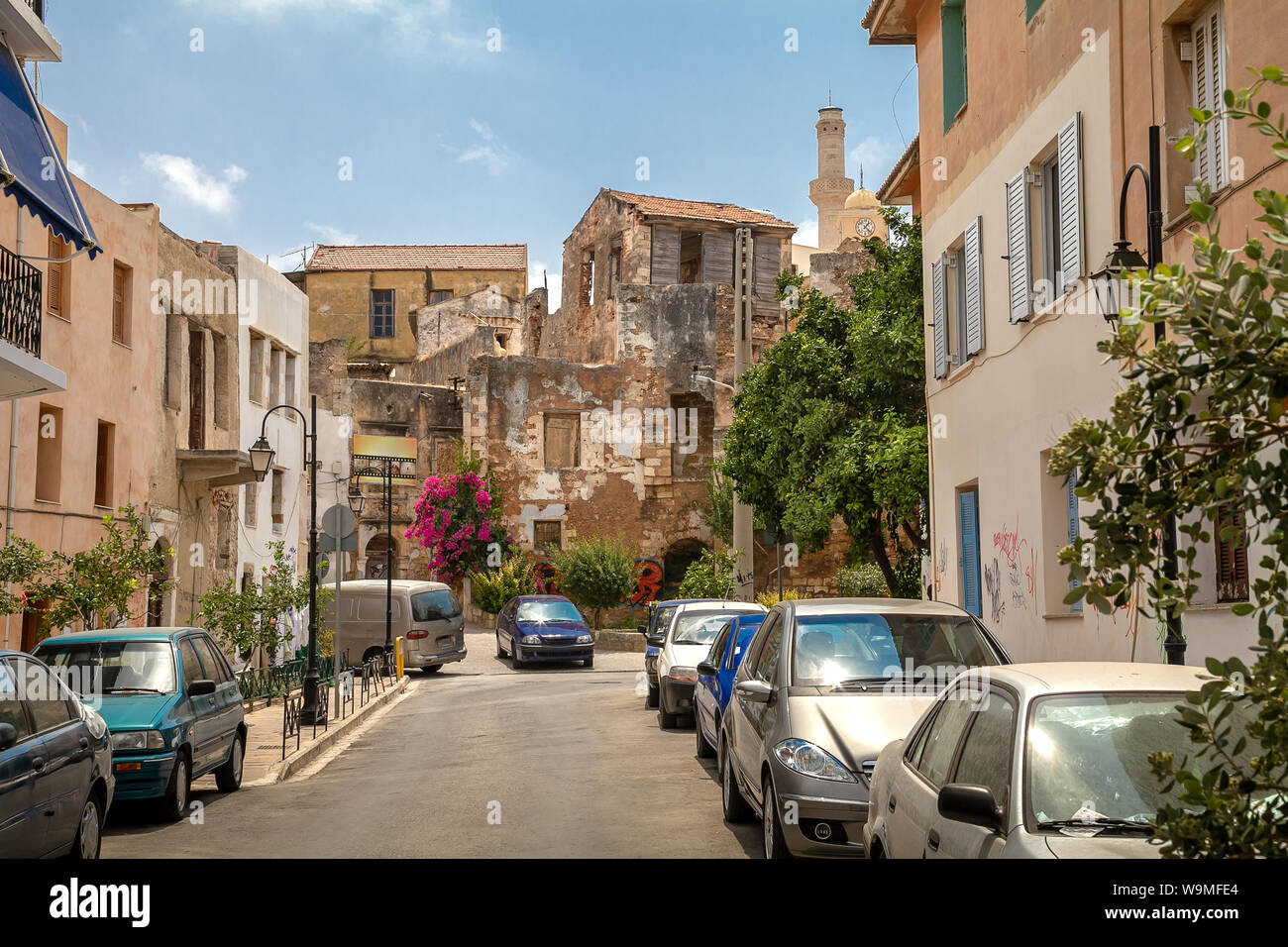 Crete greece old town hi-res stock photography and images - Alamy