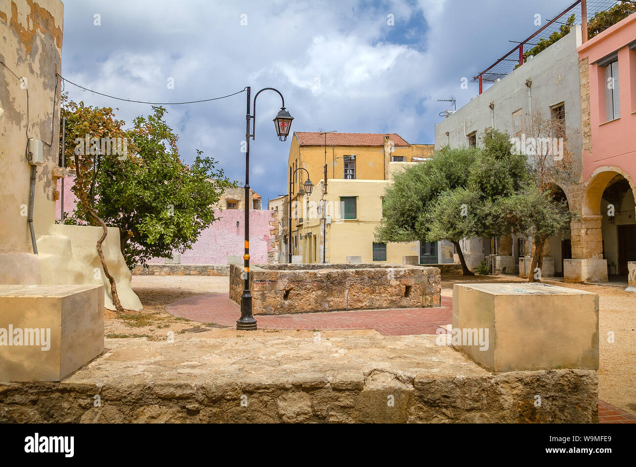 Chania town mountains hi-res stock photography and images - Alamy