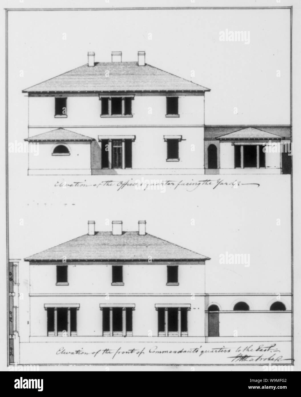 Armory (U.S. Arsenal), Pittsburgh, Pennsylvania. Officer's and ...