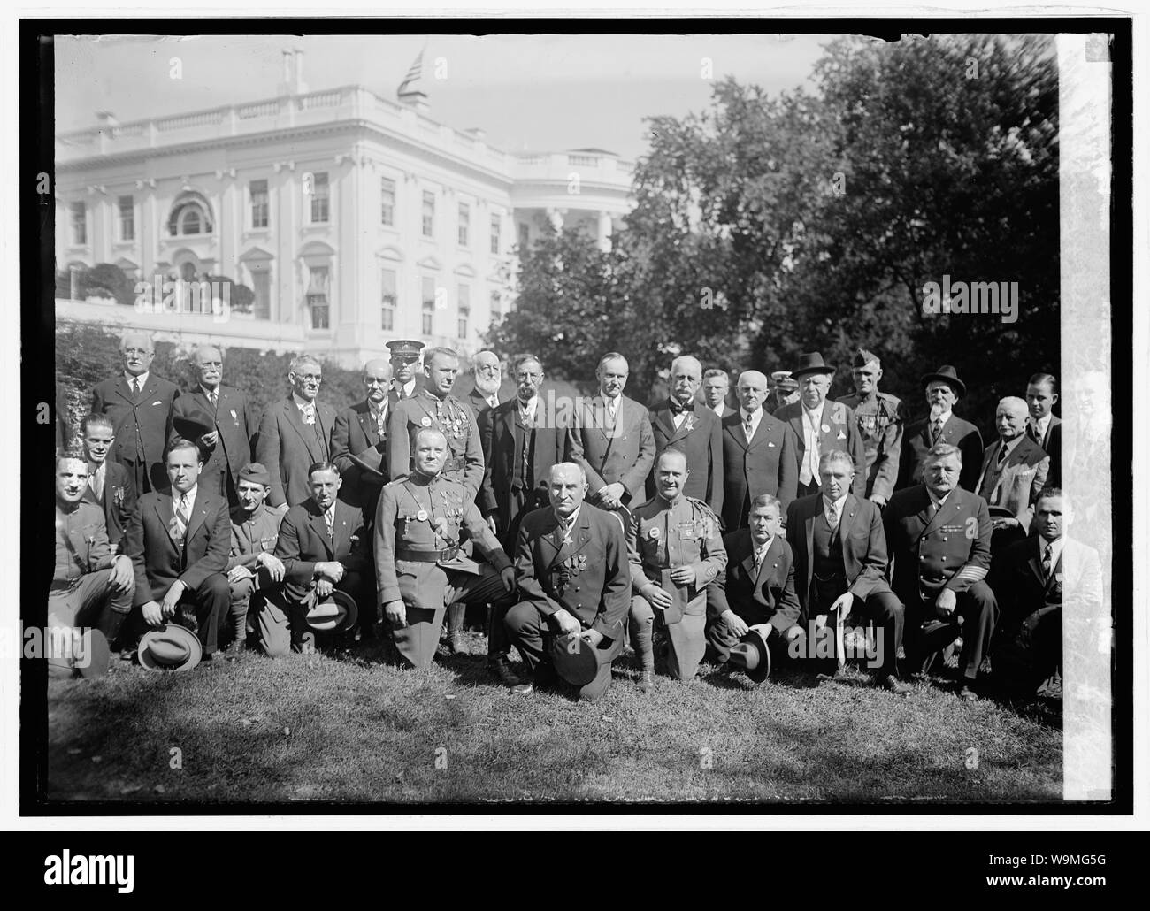 Army & Navy Legion of Valor at White House, [Washington, D.C.], 10/3/24 ...