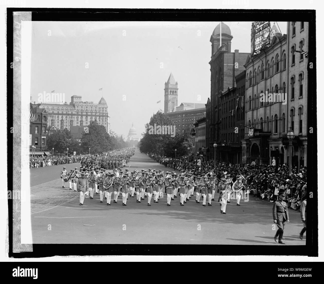 Band parade Black and White Stock Photos & Images - Alamy