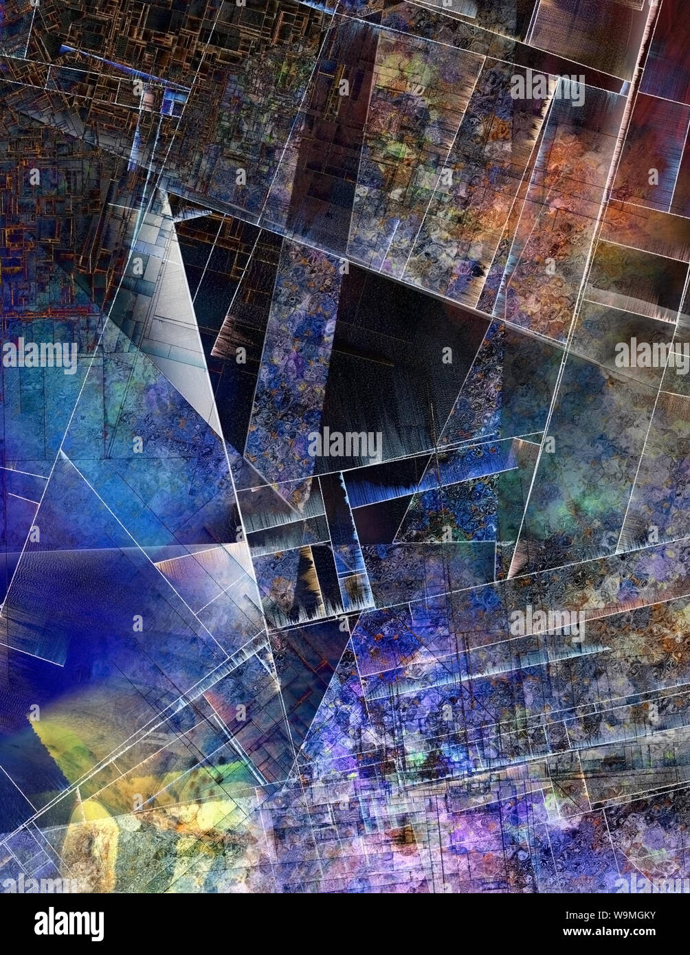 Overlapping angles hi-res stock photography and images - Alamy