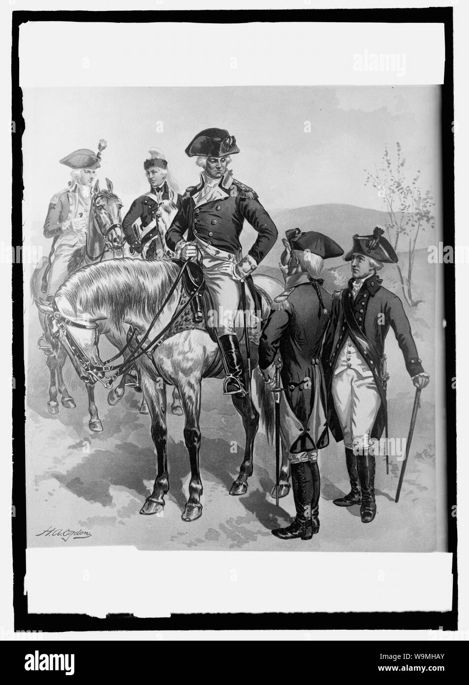 Colonial era uniforms hi-res stock photography and images - Alamy