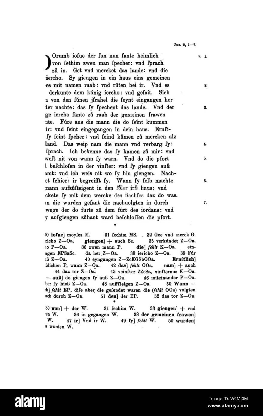 Die erste deutsche Bibel IV 261 Stock Photo - Alamy