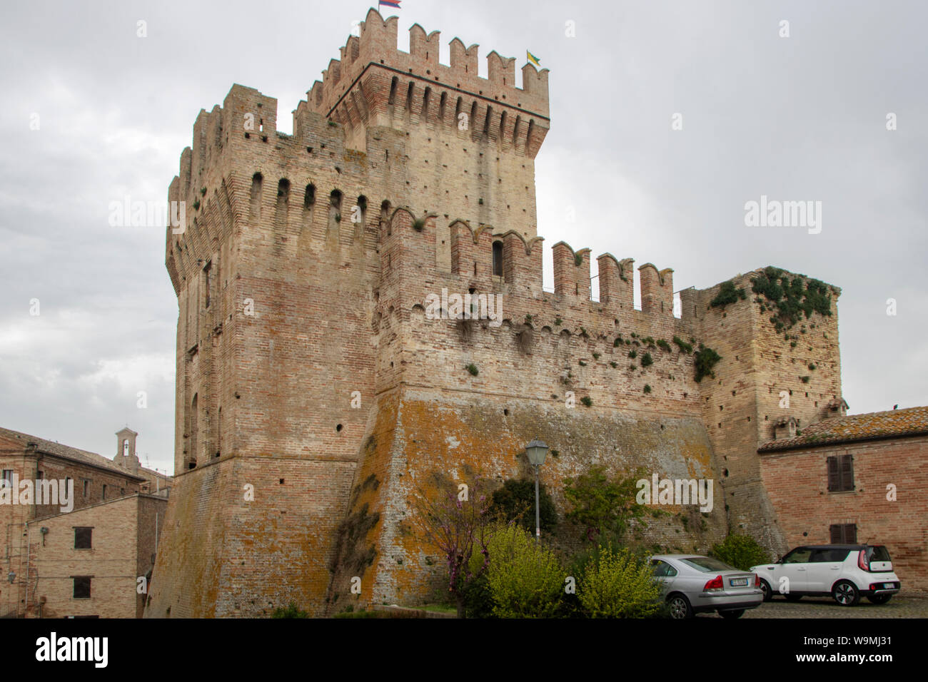 the beautiful town of Offagna in Marche region of Italy Stock Photo - Alamy