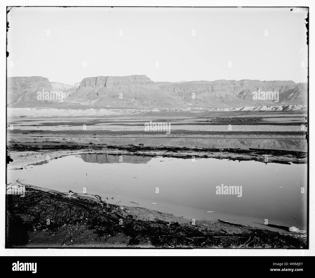 Around the Dead Sea (Bahr Lut). Ancient fortress of Masada (Sebbeh ...