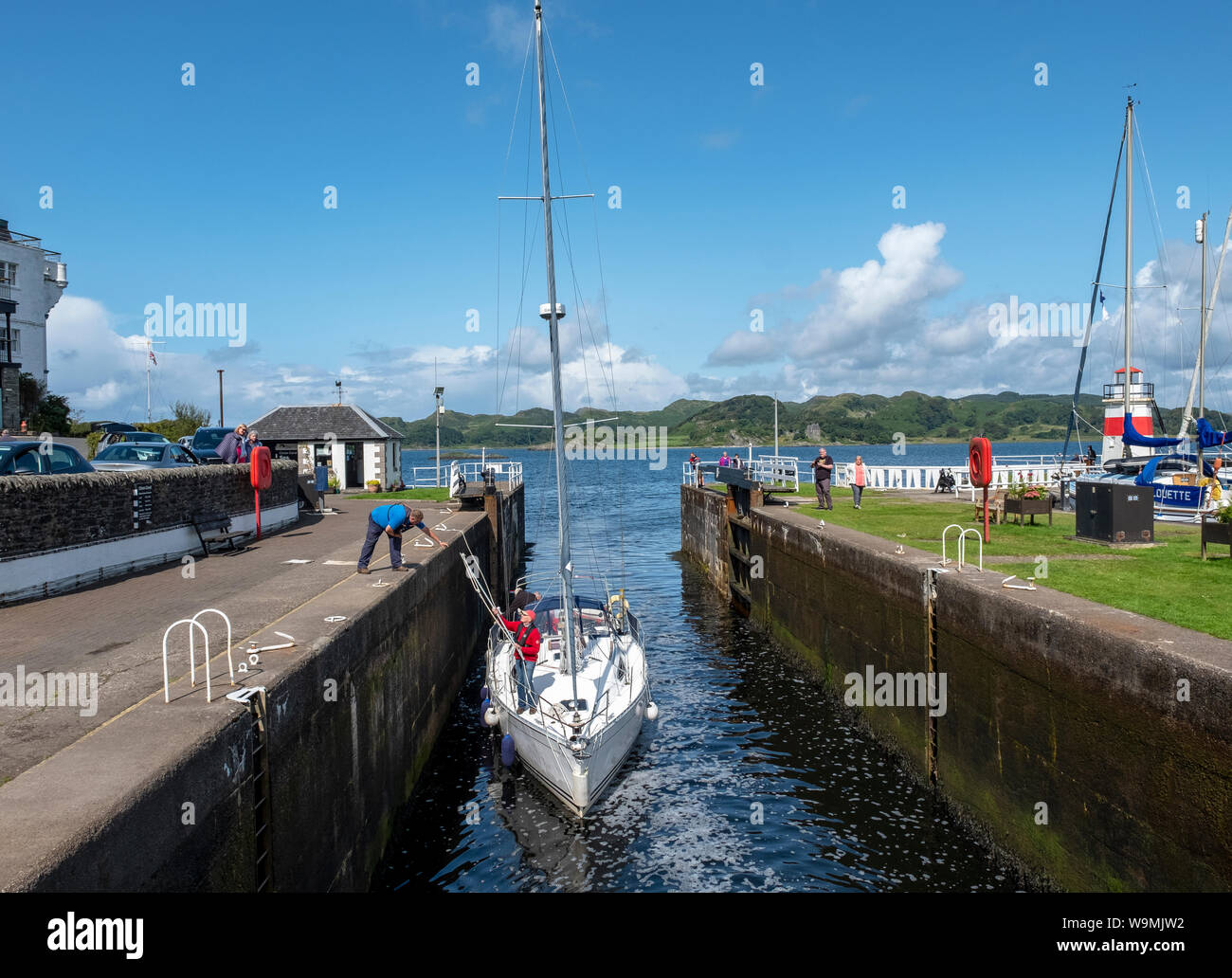Entrance of the crinan basin hi-res stock photography and images - Alamy