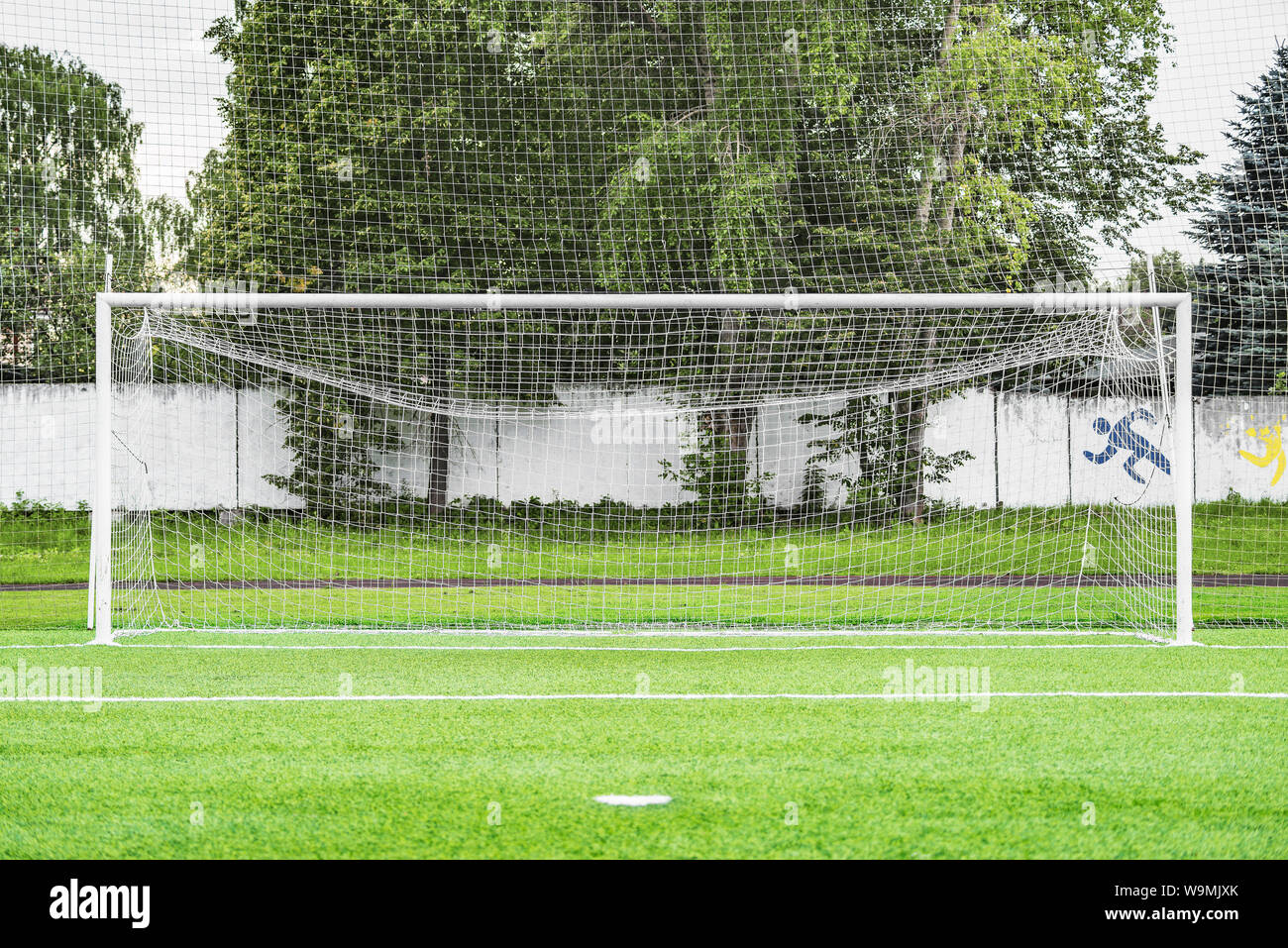 Football gate hi-res stock photography and images - Alamy