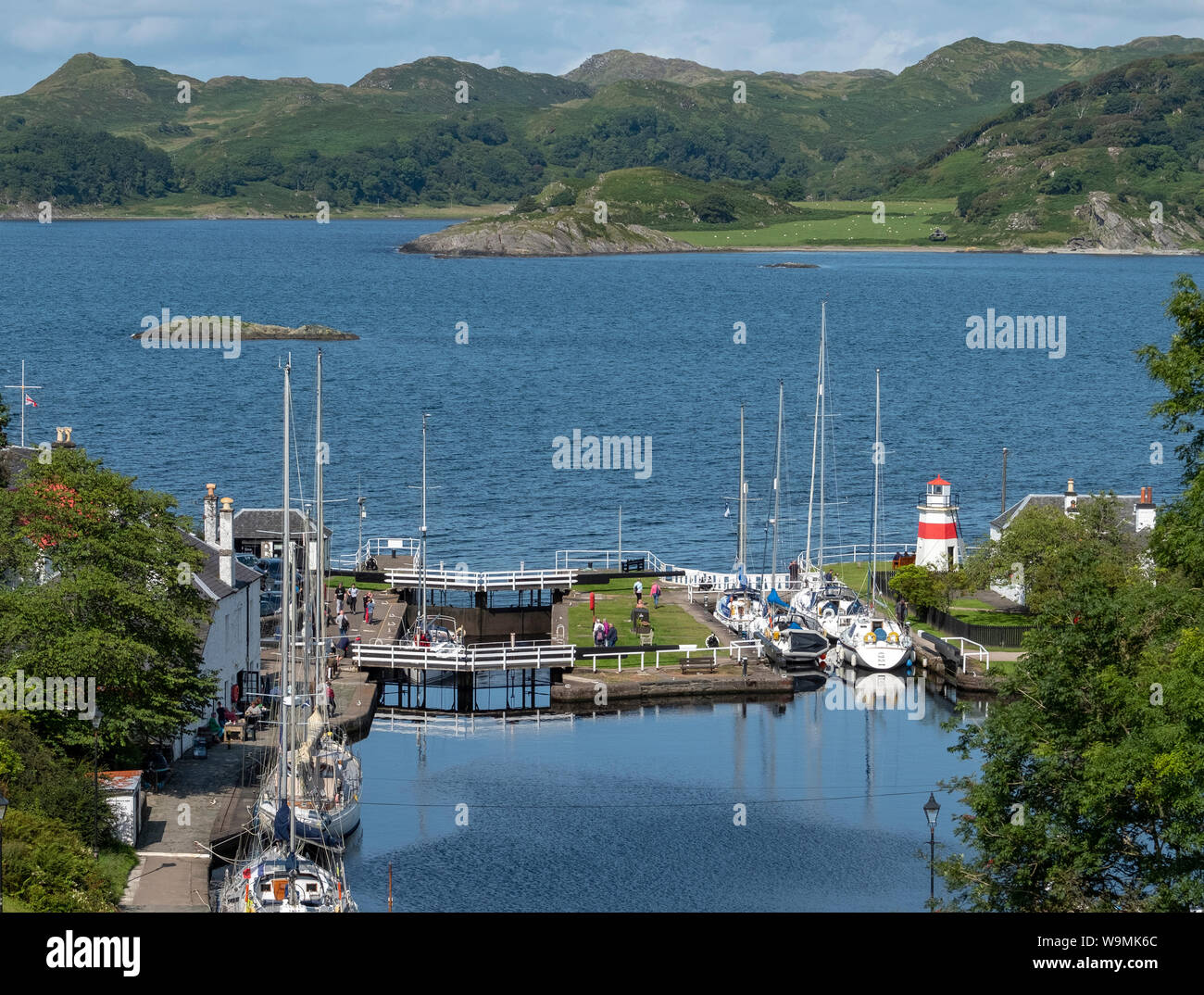 Crinan scotland canal hi-res stock photography and images - Alamy