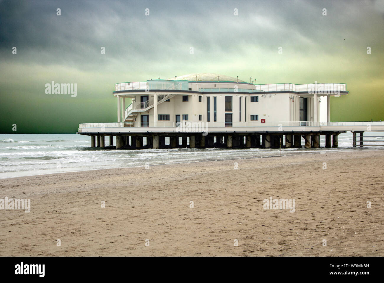 Senigallia Rotonda on the beach Marche, Italy Stock Photo - Alamy