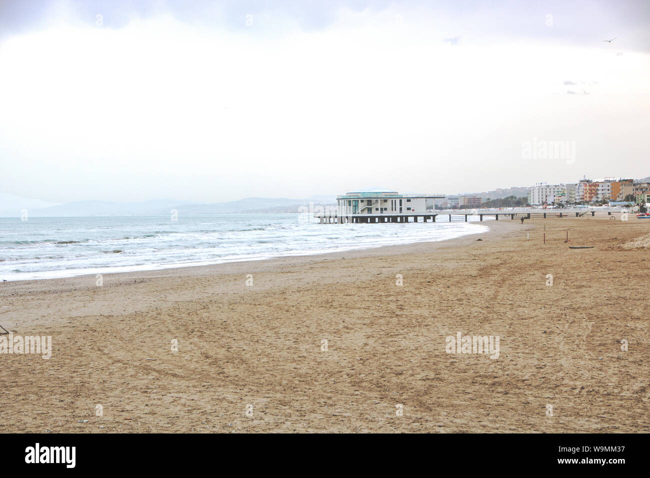 Senigallia Rotonda on the beach Marche, Italy Stock Photo - Alamy