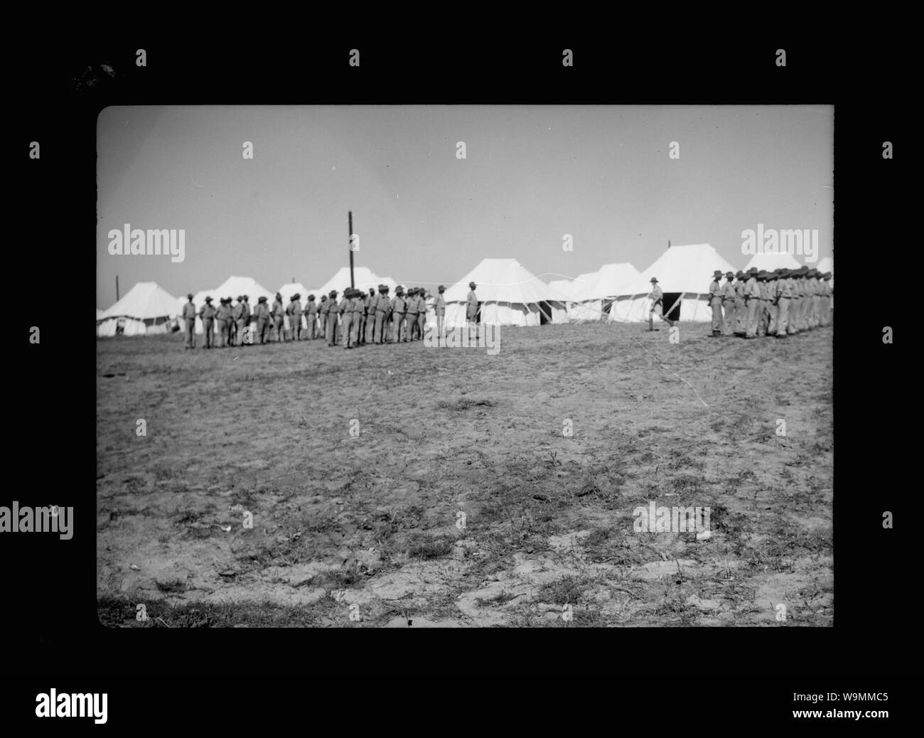 Arrival in Palestine of Mr. Antony [i.e., Anthony] Eden. Gen. Barker, G ...
