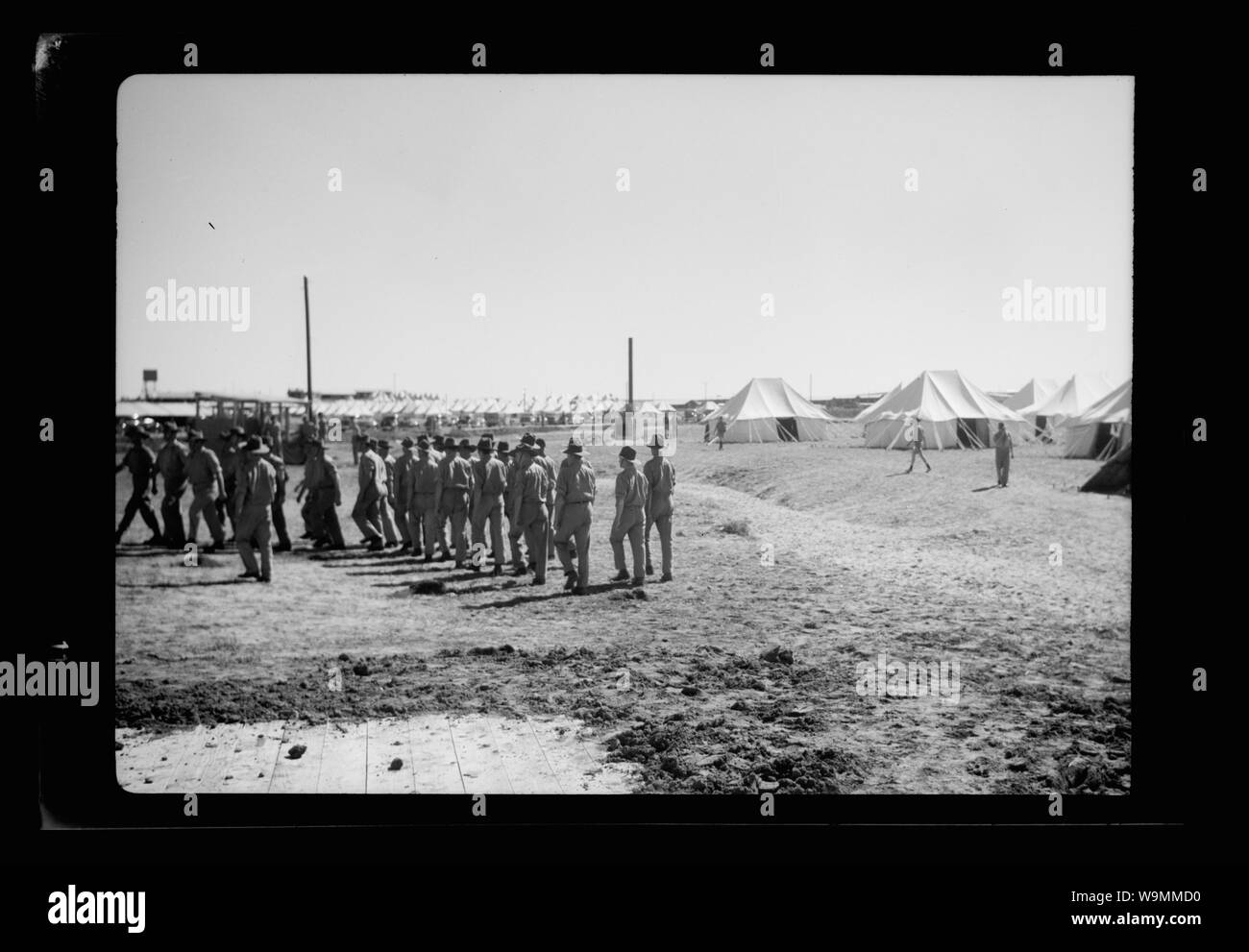 Arrival in Palestine of Mr. Antony [i.e., Anthony] Eden. Gen. Barker, G ...