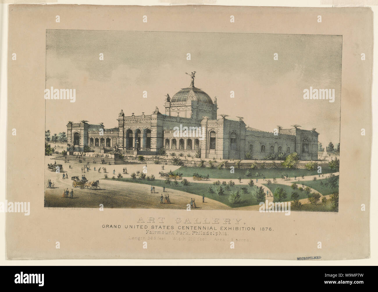 Centennial exhibition 1876 hi-res stock photography and images - Alamy