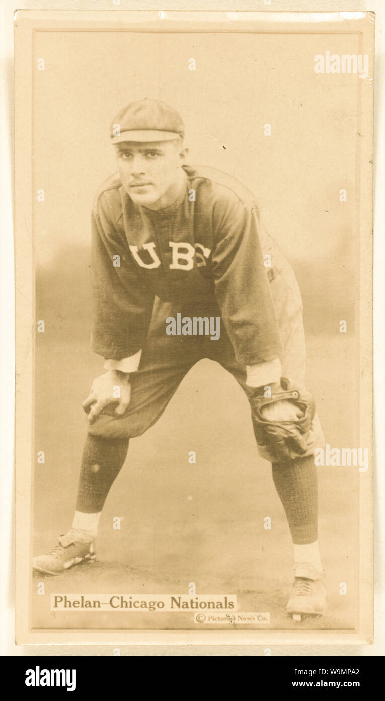 Art Phelan, Chicago Cubs, baseball card portrait Stock Photo - Alamy