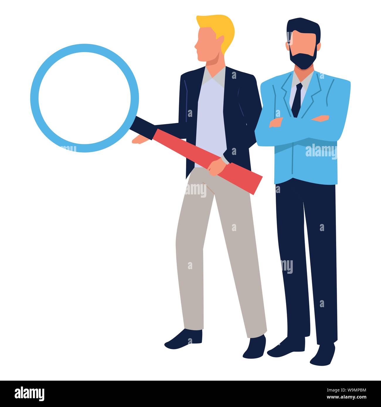 Executive business entrepreneur couple Stock Vector Image & Art - Alamy