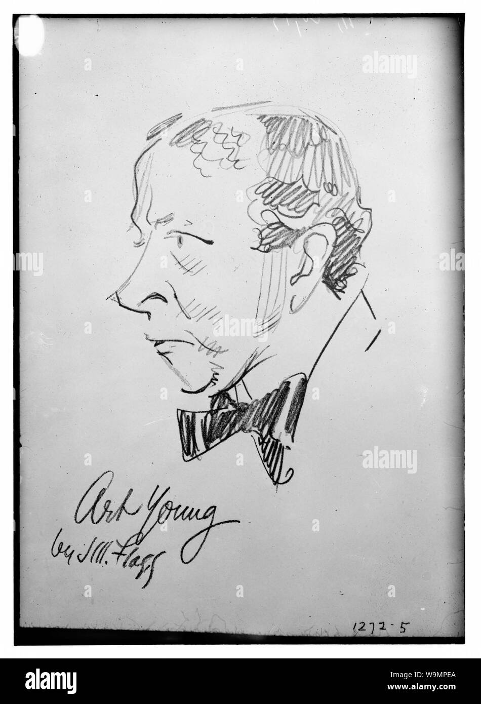 Art Young (caricature) by J.M. Flagg Stock Photo - Alamy
