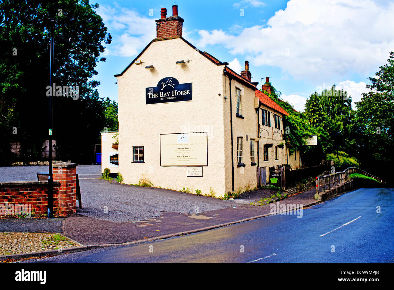 tHe Bat Horse, Hutton Rudby, North Yorkshire, England Stock Photo - Alamy
