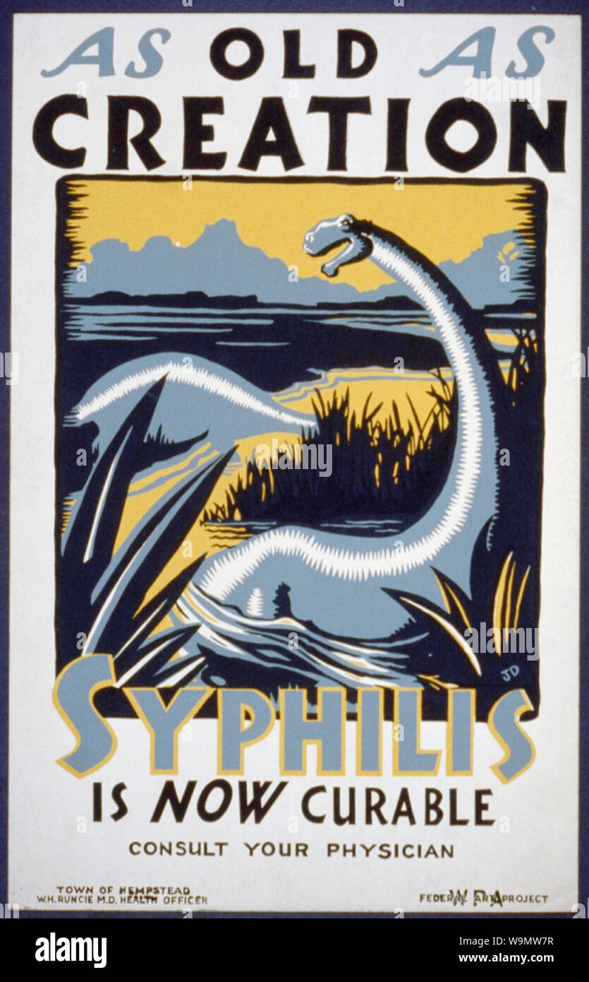 Syphilis poster hi-res stock photography and images - Alamy