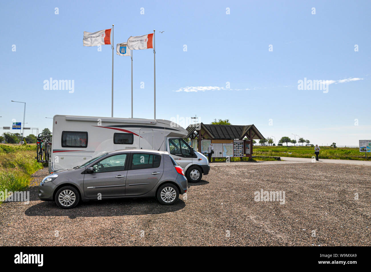 Rest area parking hi-res stock photography and images - Alamy