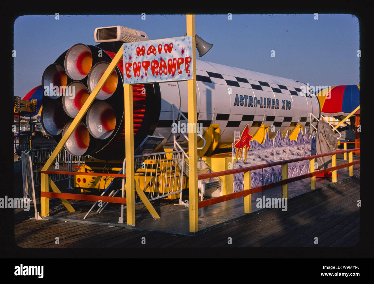 Astro-liner ride A.M., Seaside Heights, New Jersey Stock Photo - Alamy